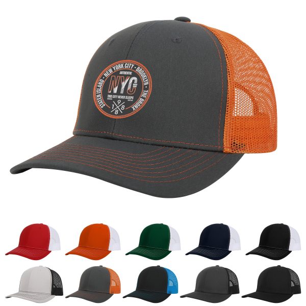 #112 Style 6 Panel Snapback Trucker Cap | Swag Store